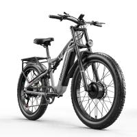 China 350w Electric Mountain Bike with Integrated Battery and Steel or Alu Suspension Fork for sale