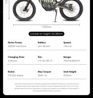 China 75KM/h Speed Electric Motorcycle With Fast Speed 6000W Motor Power Aluminum Alloy Frame for sale