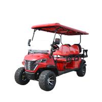 China 48V5KW KDS AC Asynchronous Motor 4 Seater Lithium Electric Golf Cart for Off Road Hunting for sale
