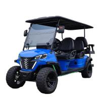 China 48V5KW KDS AC Asynchronous Motor 4 Seater Lithium Electric Golf Cart for Off Road Hunting for sale