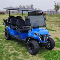 China 48V5KW KDS AC Asynchronous Motor 4 Seater Lithium Electric Golf Cart for Off Road Hunting for sale