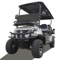 China 48V5KW KDS AC Asynchronous Motor 4 Seater Lithium Electric Golf Cart for Off Road Hunting for sale