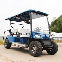 China Electric Golf Cart 72V Luxury 4 Wheel Drive Customised Comfortable 2 4 6 Seater Club Cart for sale