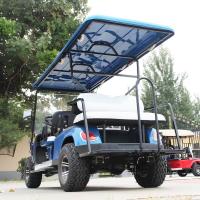 China Electric Golf Cart 72V Luxury 4 Wheel Drive Customised Comfortable 2 4 6 Seater Club Cart for sale