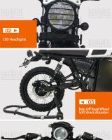 China Retro Electric Scooter with 72v40av Electric Motor Climbing Slope 25° Range 100-110Km for sale
