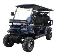 China 12 Inch Tires Electric Golf Cart Max Speed 25KM/H Sales Office 4-Seater Sightseeing Car for sale