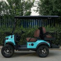 China 72V Lithium Battery Electric Golf Carts Comfortable 4 Seats Driving Mileage 70-90km for sale