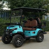 China 72V Lithium Battery Electric Golf Carts Comfortable 4 Seats Driving Mileage 70-90km for sale