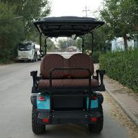 China 72V Lithium Battery Electric Golf Carts Comfortable 4 Seats Driving Mileage 70-90km for sale