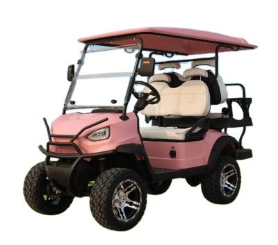China 2945*1340*2060mm 72V Lithium Custom Comfortable 4 Seats Electric Golf Carts Affordable for sale