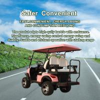 China 2945*1340*2060mm 72V Lithium Custom Comfortable 4 Seats Electric Golf Carts Affordable for sale