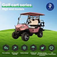 China 2945*1340*2060mm 72V Lithium Custom Comfortable 4 Seats Electric Golf Carts Affordable for sale