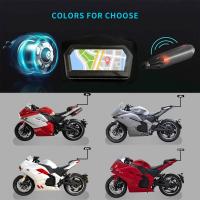 China 5000w Electric Motorcycle for Adult 90-100Km Range ≤95Km/h Max. Speed Lake Horse Sports for sale