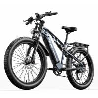 China 26*3.0 Fat Tire Mountain Bike with 48v17.5ah Lithium Battery and 500w Brushless Hub Motor for sale