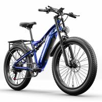 China Overseas Warehouse Electric Bicycle with Aluminum Alloy Fork Fat Tire Electric Scooter for sale