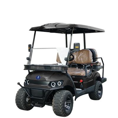 China Electric Golf Carts with 400-500kg Curb Weight and 1690mm Wheelbase for sale