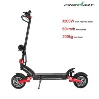 China 5000 watt 52V 60V Electric Scooter with 19Ah Battery Capacity and 60-70 km/h Max Speed for sale