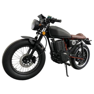 China Electric Motorcycle 2000w High Power Moped Scooter 72V 30Ah Battery Outdoor Motorbike for sale