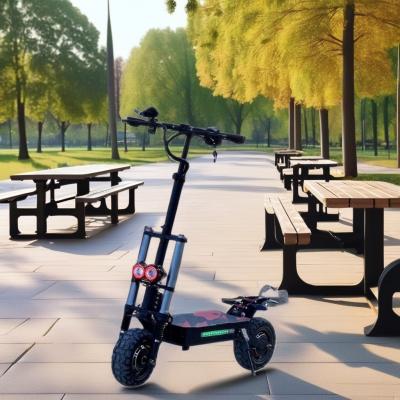 China 60V6000W Electric Scooter Dual U7 Headlight 60V38.4Ah Battery Capacity for Performance for sale