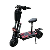 China 2024 6000W Foldable Dual Motor Adult Scooter with Seat 120km Long Range in Warehouse for sale