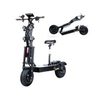 China Large Long 14 Inch 72V 10000w Adult Scooter with Acrylic LED Panel and Max Speed 31-40km/h for sale