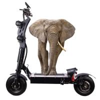 China Large Long 14 Inch 72V 10000w Adult Scooter with Acrylic LED Panel and Max Speed 31-40km/h for sale