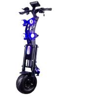 China Large Long 14 Inch 72V 10000w Adult Scooter with Acrylic LED Panel and Max Speed 31-40km/h for sale