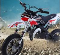 China Affordable 49cc 2-Stroke Air-Cooled Engine Chain-Driven Pull Start Mini Off-Road Pocketbike for Kids for sale