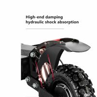 China 6000w 60V 18.2Ah 28Ah 38Ah Dual Motor Quickwheel Hydraulic Brake Scooter for Adult for sale
