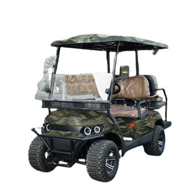 China Custom Electric Golf Cart with Li-ion Battery and 500 kg Curb Weight for sale