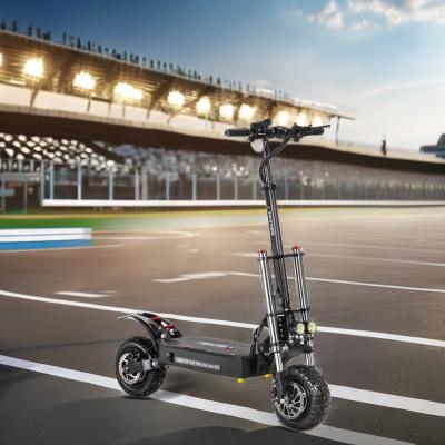 China 6000w 60V 18.2Ah 28Ah 38Ah Dual Motor Quickwheel Hydraulic Brake Scooter for Adult for sale