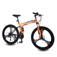 China Steel Frame 26inch Folding Bike 21/24/27/30 Speed Disc Brake Foldable Cycle For Adult 29 for sale