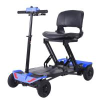 China 150kg Loading Capacity One Key Remote Control Folding Mobility Scooter for Smart Travel for sale