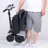 China 150kg Loading Capacity One Key Remote Control Folding Mobility Scooter for Smart Travel for sale