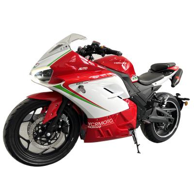 China 72V Voltage Electric Moped Motorcycle with 3000w Power and Front 120/70-17 Tire Size for sale