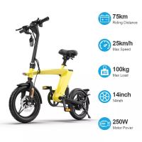 China Effortlessly Navigate the City with Our 3 Speed Foldable E Bike and Removable Battery for sale
