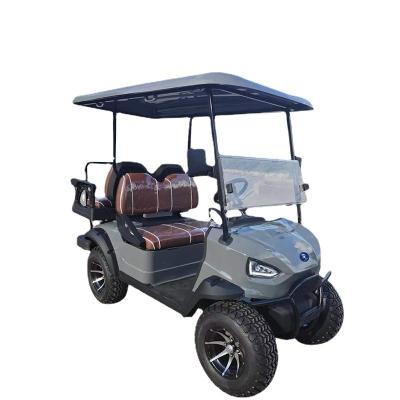 China Electric Golf Buggy with Front Disc Rear Drum Brakes and Grade Ability 20-25° for sale