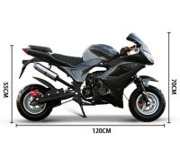 China 2 Stroke Engine Mini Motorcycle Racing Pocket Bike for Climbing Slopes ≤ 25° for sale