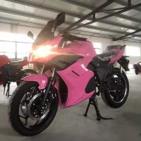 China High Speed Electric Motorcycle For Adult With 72V Voltage And Climbing Slope ≤ 25 ° for sale