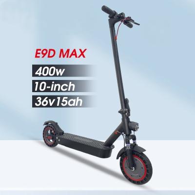 China Tire 10inch 400W Foldable 25km/h E9Dmax Adult Electric Scooter for Men and Women for sale