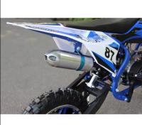 China 49cc 2-Stroke 2-Wheeled Mini Pocketbike for Children Chain Drive Off-Road Power Bicycle for sale