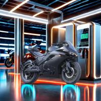 China 15000w High Speed Motor Model Racing Electric Motorcycle For Adults Hm 65-115km/h Speed for sale