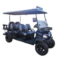 China 20-25° Grade Ability Electric UTV Buggy 4x4 Tour Bus with Front Disc Rear Drum Brake System for sale