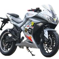 China 120KG 10 inch Vacuum Tyre High Speed Long Range Racing Electric Motorcycle for Adults for sale