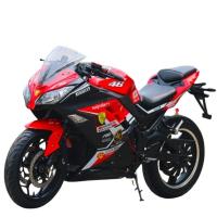 China 120KG 10 inch Vacuum Tyre High Speed Long Range Racing Electric Motorcycle for Adults for sale