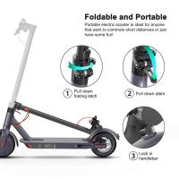 China 350W Folding Adult Scooter with 30 Km/H Speed and Disc Brake System Bluetooth Smart Type for sale