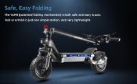China Max Speed 30MPH 48V 1200W Foldable Electric Scooter with Smart APP and NFC Throttle for sale
