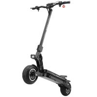 China 60v 6000w Dual Motor 10 Inch Fat Tire Foldable Scooter with Removable Seat Aluminum Frame for sale