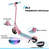 China EU Warehouse Children's Scooter Foldable 150W Kids Scooter Steel Plastic Monopattino for sale