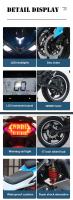China 1000cc Racing Electric Motorcycles with 80Km/h Speed and 48V20A Lead Acid Battery for sale